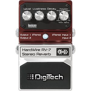 DigiTech HardWire RV-7 Stereo Reverb - Pedals At Dawn